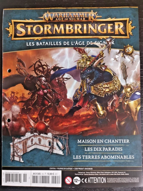 WARHAMMER AGE OF SIGMAR -STORMBRINGER- N°55-ÉDITIONS HACHETTE- EUR 9,90 ...
