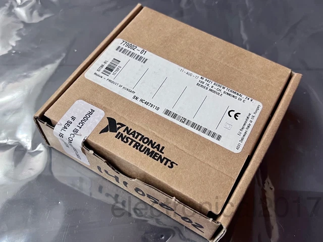 NATIONAL INSTRUMENTS NI-9421 C-series 8-Channel 24V Sinking Input cDAQ ...
