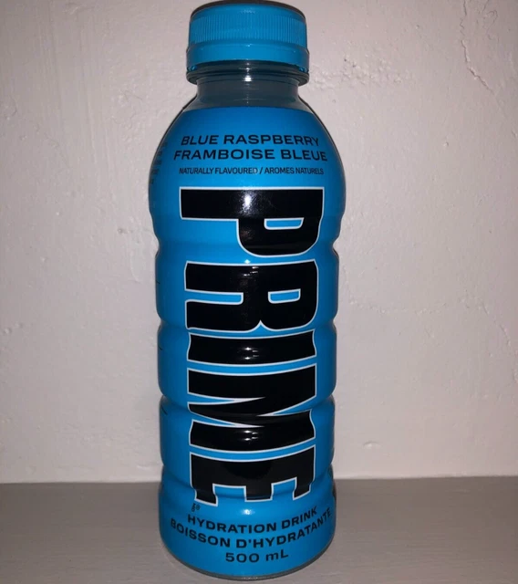 BLUE RASPBERRY PRIME Hydration Drink, Sealed Bottle, KSI, Logan Paul ...