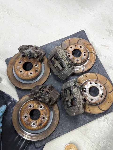 NISSAN SKYLINE R32 Gtst Z32 300Zx Full Brake Kit, Front + Rear Calipers ...
