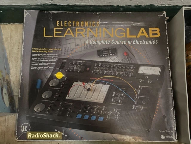 RADIO SHACK TECHNOLOGY plus Electronics Learning Lab 28-027 - COMPLETE ...