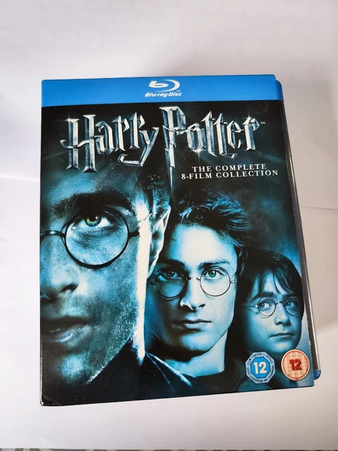 HARRY POTTER 8 Film Collection Daniel Radcliffe BLU-RAY Box J.K ...