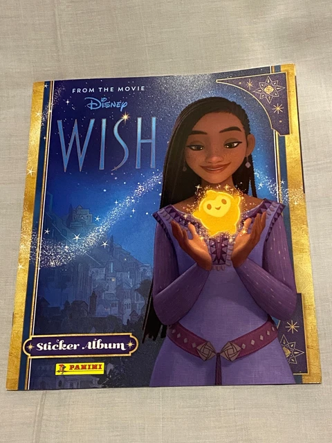 DISNEY'S WISH STICKER ALBUM -6 FREE STICKERS & PAGE OF MIXED STICKERS ...