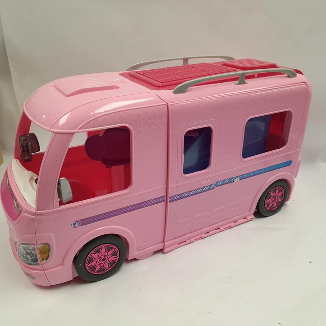MATTEL BARBIE DREAM Camper RV Pink 2016 Motorhome Van L58cm N16 Y758 £6 ...
