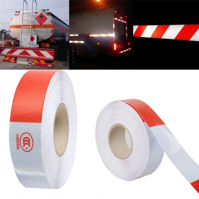 REFLECTIVE STICKER TAPE Film Warning Multifunction £24.85 - PicClick UK
