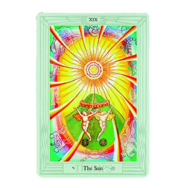 ALEISTER CROWLEY THOTH Tarot - Pocket Deck Cards Esoteric Agm With ...