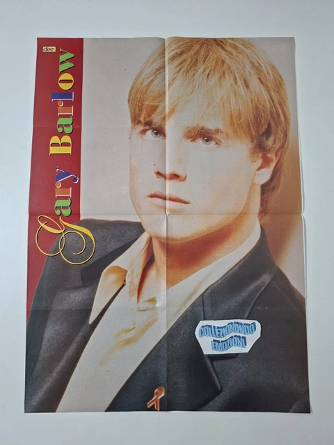 POSTER CIOÈ MARK Owen-Gary Barlow 54,5x40 cm EUR 12,90 - PicClick IT