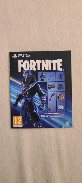 LIVRET FORTNITE COBALT Star Avec Code PS5 EUR 49,99 - PicClick FR