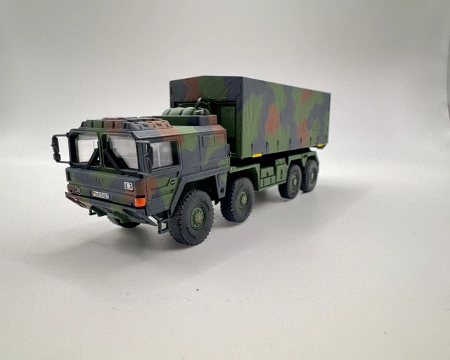 MAN MULTI 8X8 mit Flatrack / 1:87/ Bundeswehr/ Minitanks/Arsenal M ...