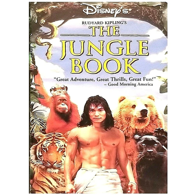 VHS DISNEY MOVIE "The Jungle Book" Video Cassette Tape Vintage 1995 EUR 7,46 - PicClick FR