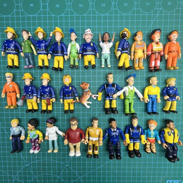 FIREMAN SAM FIREMAN Series Doll Anime Action Figure Toy Collection Doll ...