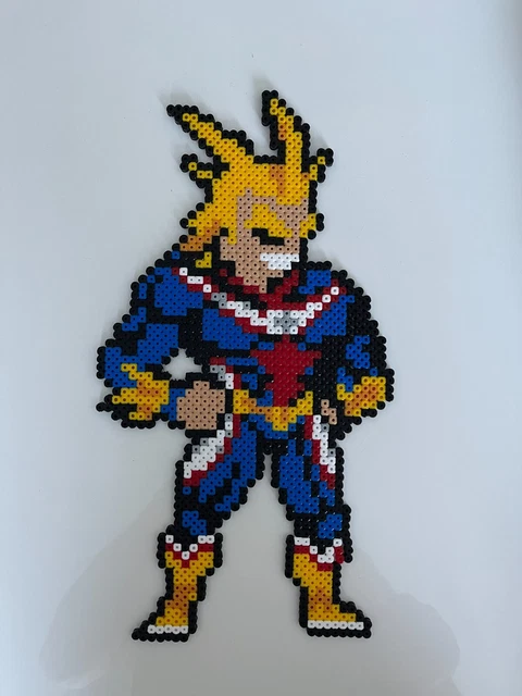 PIXEL ART / Perles A Repasser All Might Dans My Hero Academia EUR 10,00 ...