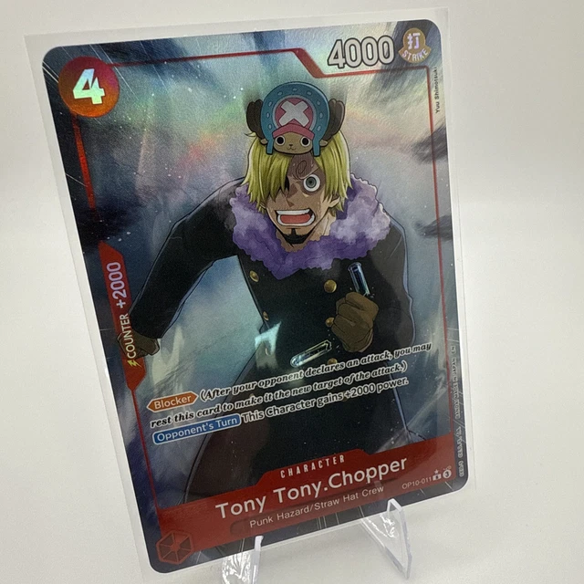 ONE PIECE TCG OP10-011 PRB02 Alt Art Tony Tony Chopper English £18.24 ...