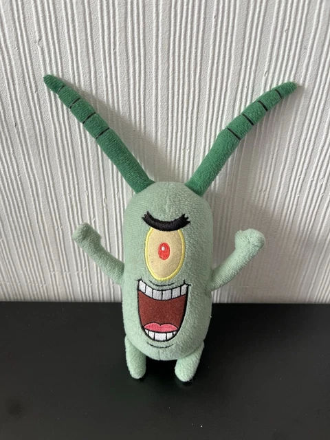 TY SPONGEBOB SQUAREPANTS Beanie Baby Sheldon J. Plankton £11.12 ...