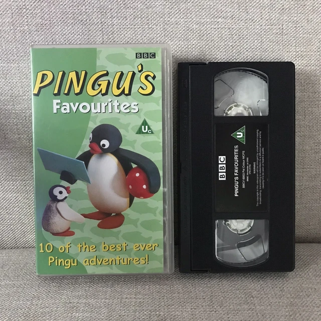 PINGU’S FAVOURITES - Bbc Vhs Video - Pingu - Rare / Childrens EUR 17,39 ...