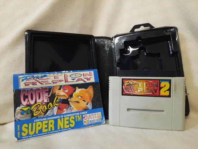 ACTION REPLAY PRO 2 (Super Nintendo / SNES) * TOP * Mogelmodul * EUR 35 ...
