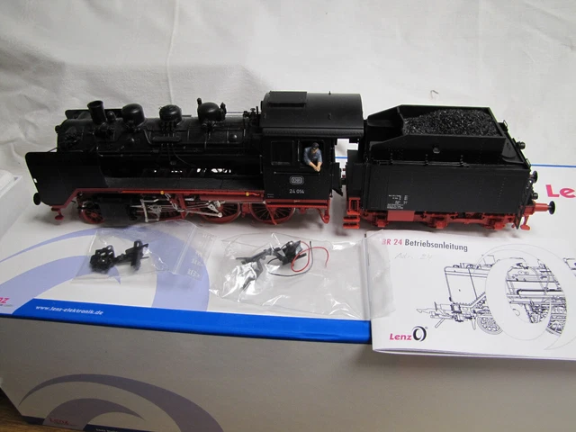 LENZ SPUR 0 Dampflok Br 24 014 Digital 2L DB Ep. III wie neu in OVP EUR 1.000,00 - PicClick DE