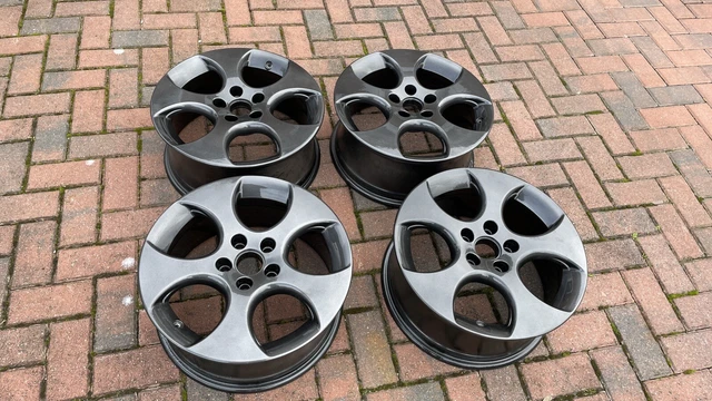 17& GENUINE VW GOLF GTI MONZA BBS SET 4 GREY ALLOY WHEELS 5x112 ...