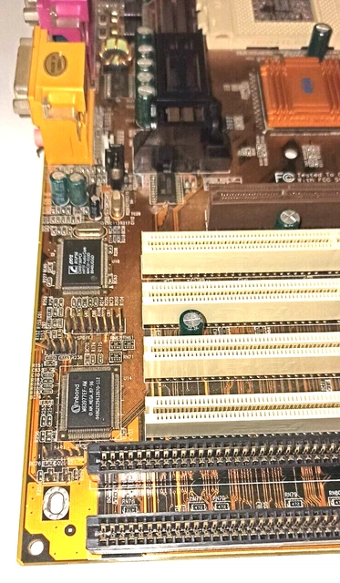 VINTAGE ATX MOTHERBOARD Socket 370 Elitegroup ECS P6BAT-A+ SDRAM ...