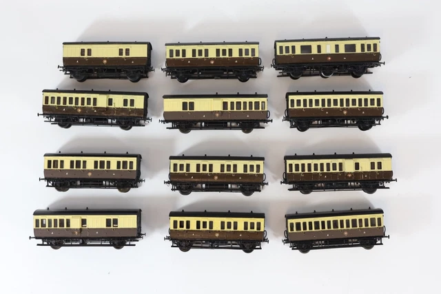 RATIO OO GAUGE Kit Built Plastic Small Coaches x12 £0.99 - PicClick UK