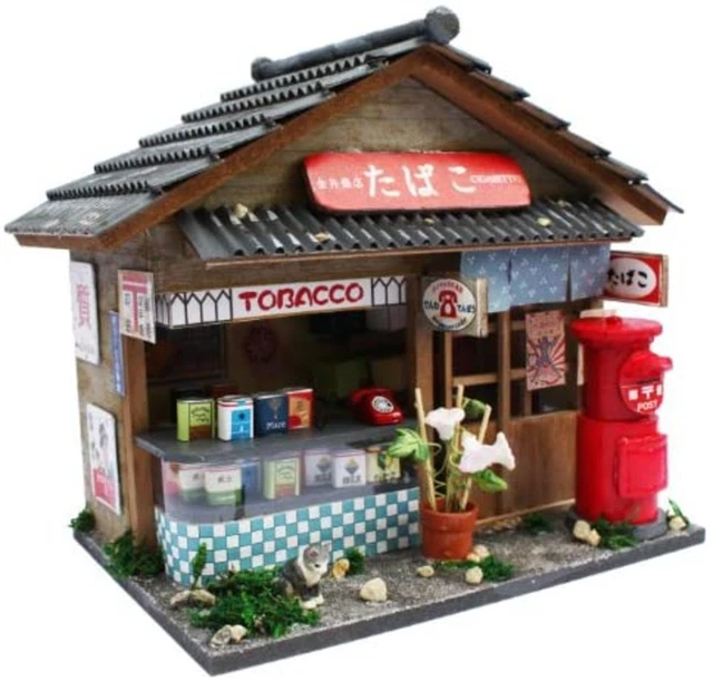 BILLY HANDMADE DOLL house kit Showa series kit tobacconists 8531 F/S w ...