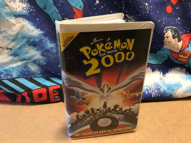 WB KIDS POKEMON 2000 The Movie VHS Tapes CARTOONS Animated Articuno ...