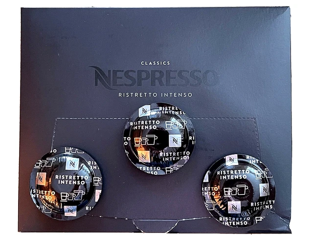 NESPRESSO PRO PODS Ristretto Intenso 1 X 50 Box Of Capsules Min Bbf 06/ ...