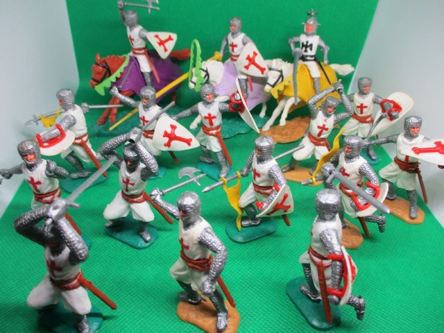 NICE LOT OF Timpo Crusaders Please See Pictures £36.00 - PicClick UK