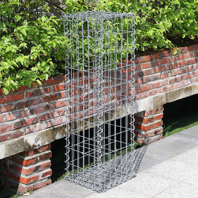 HEAVY GALVANIZED GABION Basket Retaining Wall Panel Wire Cage Stone ...