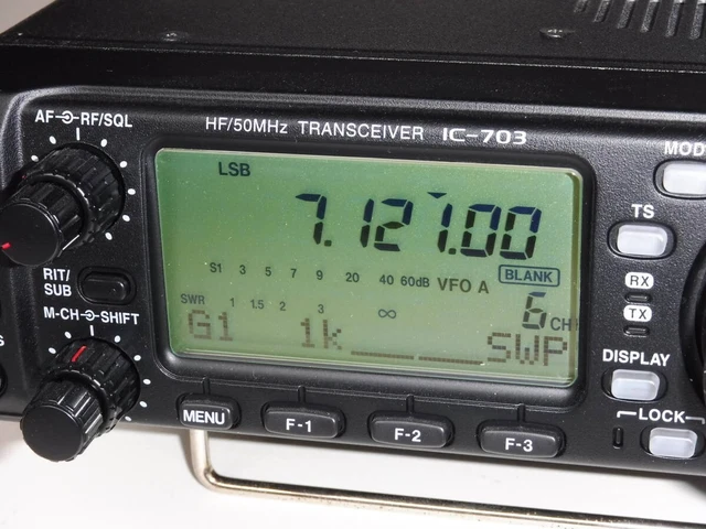 ICOM IC-703 HF/50MHZ all mode Transceiver HAM RADIO EUR 531,20 ...