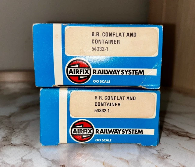 AIRFIX OO GAUGE B R Conflat and Container 54332-1 x 2 £16.13 - PicClick UK