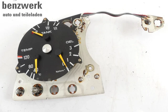 MERCEDES W123 INSTRUMENT links Kombiinstrument Tank Temp Öl 0035404647 ...