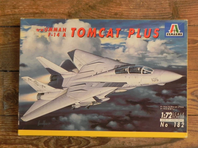 GRUMMAN F-14A & Tomcat Plus" 1/72 Italeri Model Kit EUR 20,00 - PicClick FR