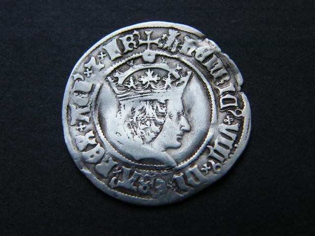 HENRY VIII 8TH Hammered Silver Groat Coin MM Castle 1509 - 26 £199.99 ...