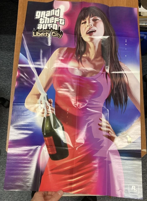 GRAND THEFT AUTO Episodes from Liberty City Poster & Map Official GTA Poster £14.51 - PicClick UK