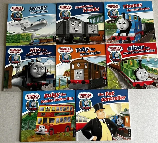 THOMAS AND FRIENDS Thomas The Tank Engine & Friends 8 books set Egmont ...