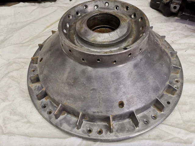 TRIUMPH T120, T140,TR6, T140, Bsa Bare Conical Front Hub (Lot 21) £45. ...