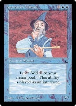 APPRENTICE WIZARD PL MTG The Dark Magic EUR 8,45 - PicClick FR