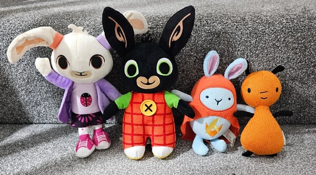 CBEEBIES SMALL BING Bundle plush soft toys set £15.00 - PicClick UK