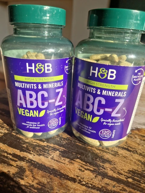 HOLLAND AND BARRETT Abc-z Multivits X 2 £10.00 - PicClick UK