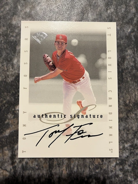 1996 LEAF SIGNATURE Series Signatures Tony Fossas Auto St. Louis ...