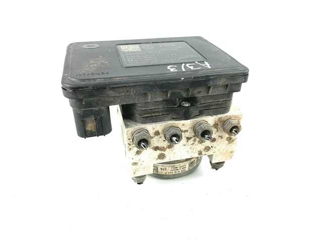 AUDI A3 S3 8V ABS Pump Hydraulic Block Control Module Unit 3Q0614517F ...