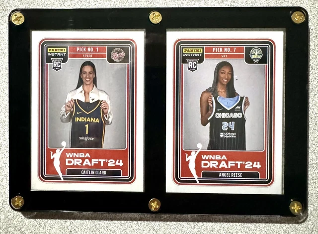 2024 PANINI INSTANT WNBA Draft Night Caitlin Clark #DN-1 & Angel Reese ...