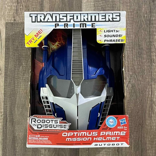 OPTIMUS PRIME MISSION Helmet | Transformers Prime-Robots In Disguise ...