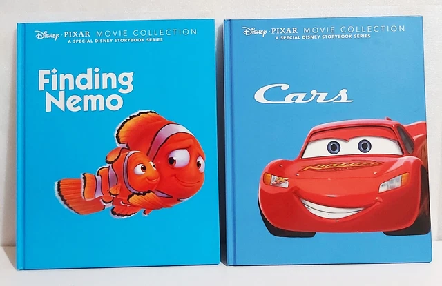 2X PIXAR DISNEY Movie Collection Storybook Series - CARS - FINDING NEMO ...