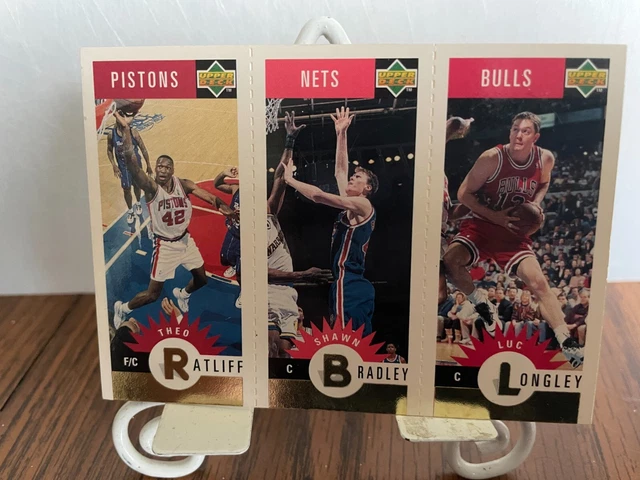 1996-97 PONT SUPÉRIEUR #M26/M52/M13 Theo Ratliff/Shawn Bradley/Luc ...