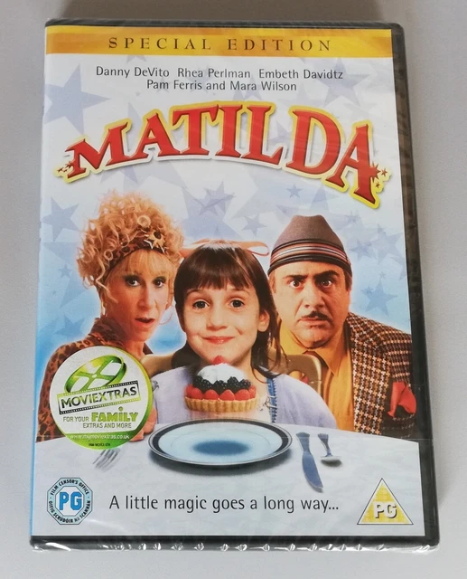 ROALD DAHL'S MATILDA DVD Special Edition: Danny DeVito & Pam Ferris New ...