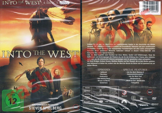 DVD INTO THE WEST COMPLETE 2005 TV MINI SERIES Steven Spielberg TNT ...