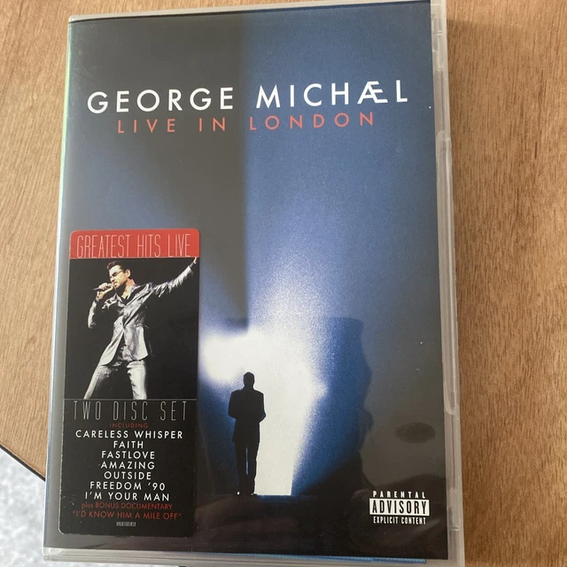 GEORGE MICHAEL LIVE In London 2DVD Set £6.99 - PicClick UK