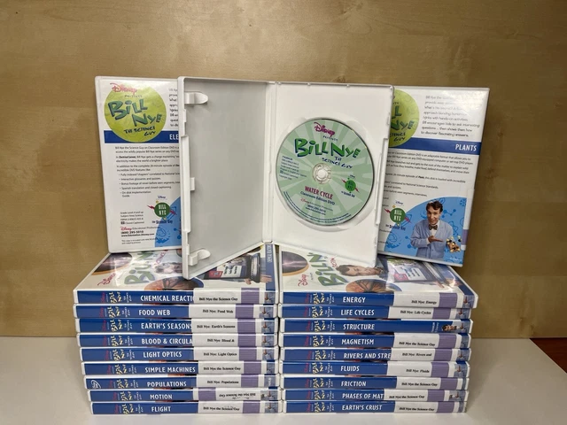 BILL NYE THE Science Guy Classroom Edition lot of 21 (DVD, 2005 ...